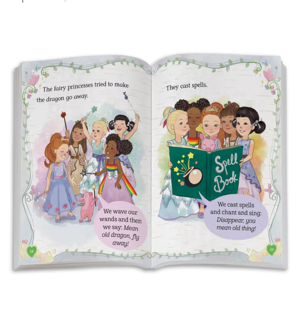 Wellie Wisher Book - The Princess and the Dragon - The Doll Boutique