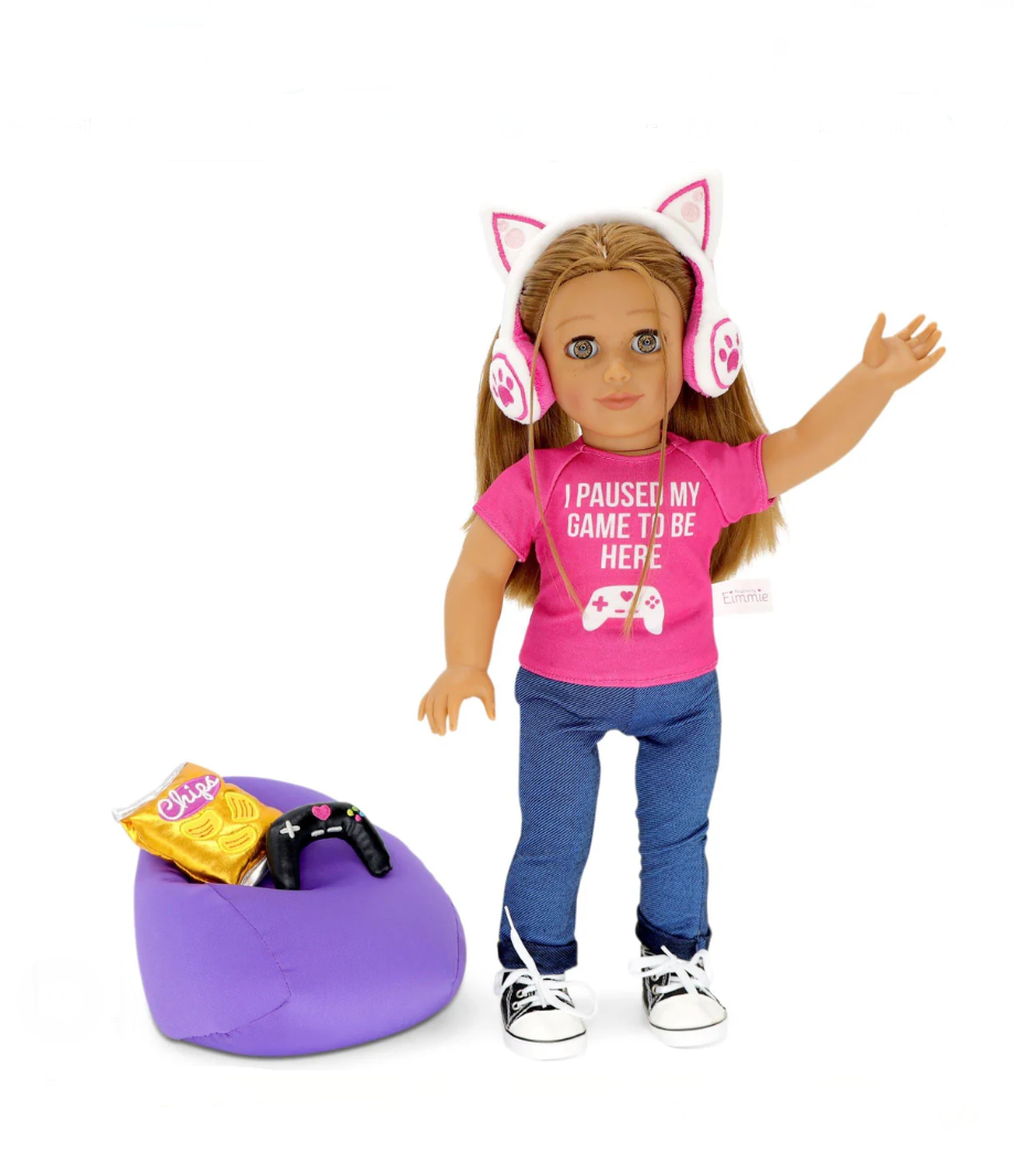 18" Doll 7-Piece Gamer Playtime Set - The Doll Boutique