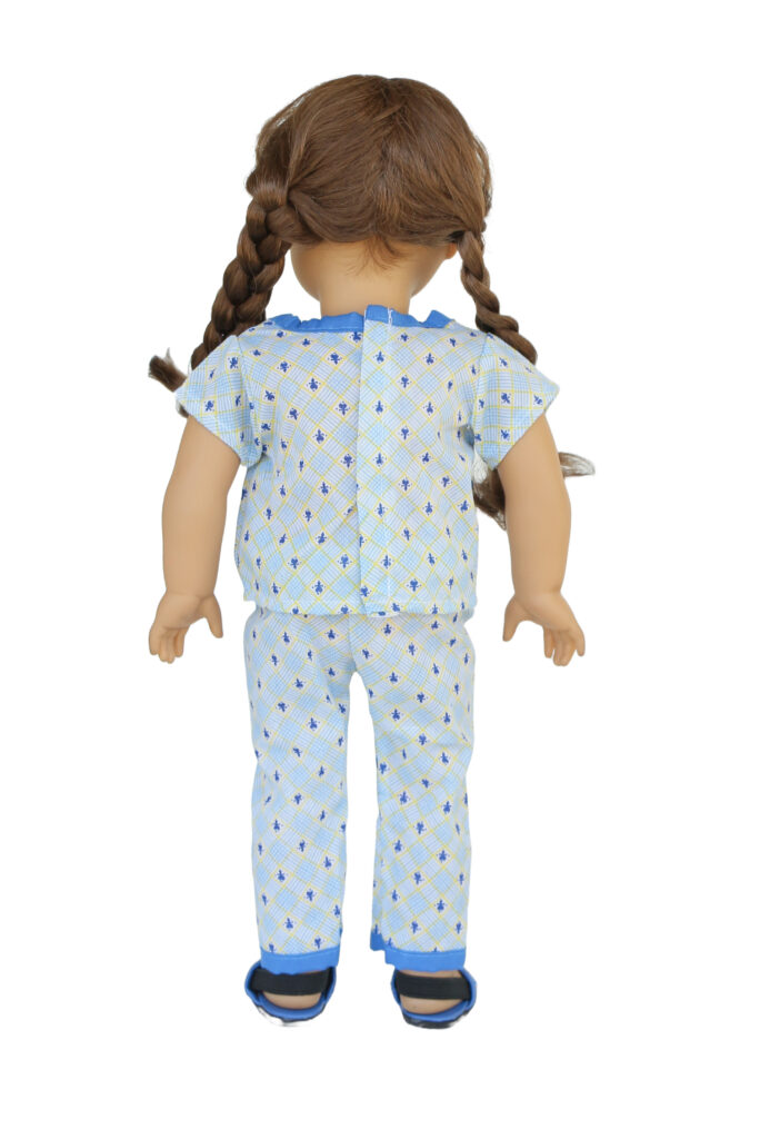 18" Doll "Molly Inspired" Floral Pajamas - The Doll Boutique